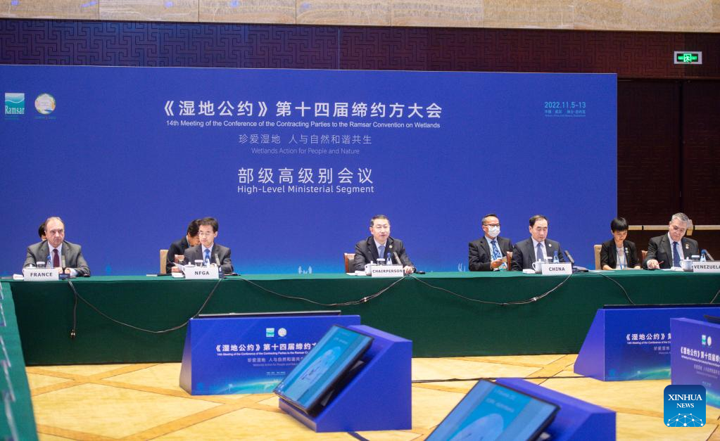 Wuhan Declaration adopted at COP14 on wetlands conservation-Xinhua