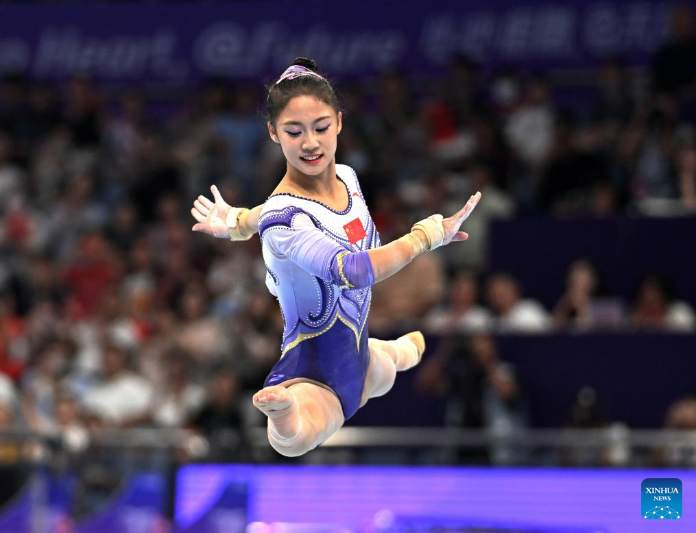 China's Zuo wins women's all-around gymnastics title at Asiad-Xinhua