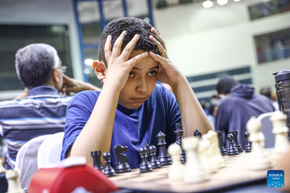 Feature: Egypt's 10-year old chess prodigy dreams of world titles-Xinhua