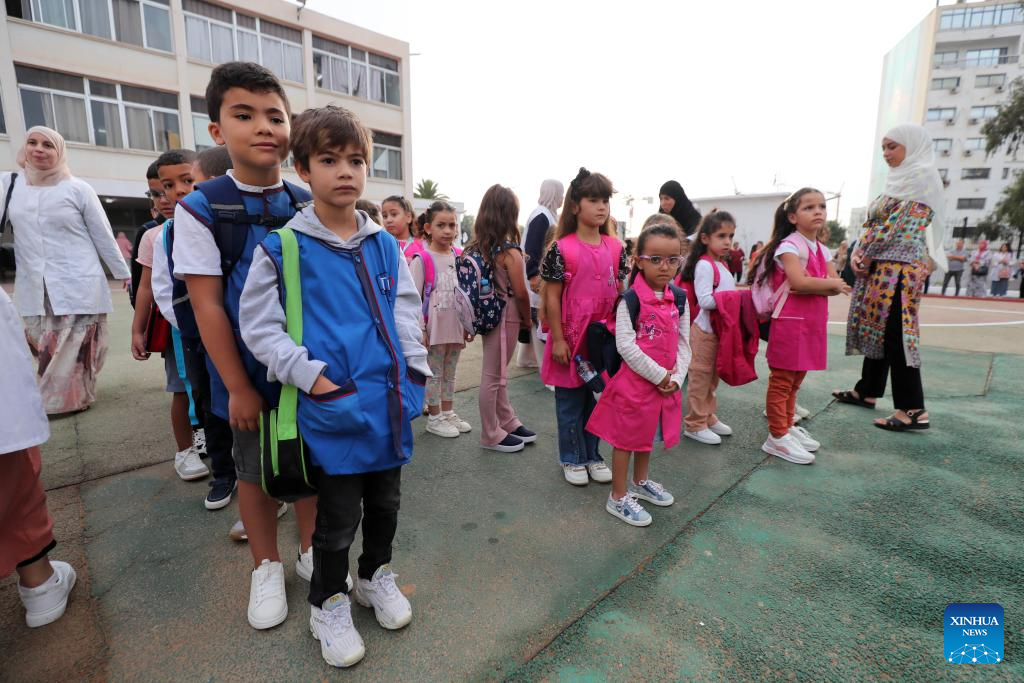 Primary, middle schools in Algeria start new semester-Xinhua
